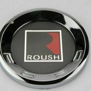 Ford | Accessories | New Roush Decal Chrome Black Trunk Deck Lid Emblem ...